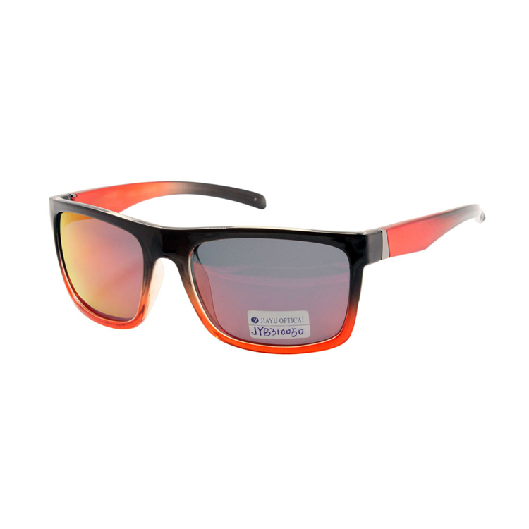 Latest Design Plastic Ce Uv400 Polarized Mirror Sunglasses For Mens Jiayu